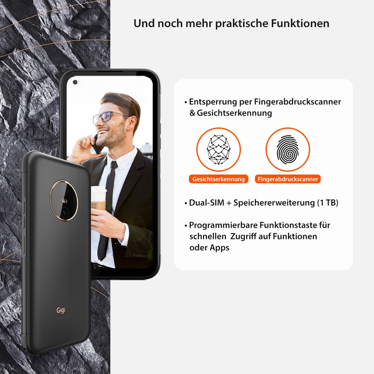 Gigaset GX6 PRO: Das robuste 5G-Smartphone