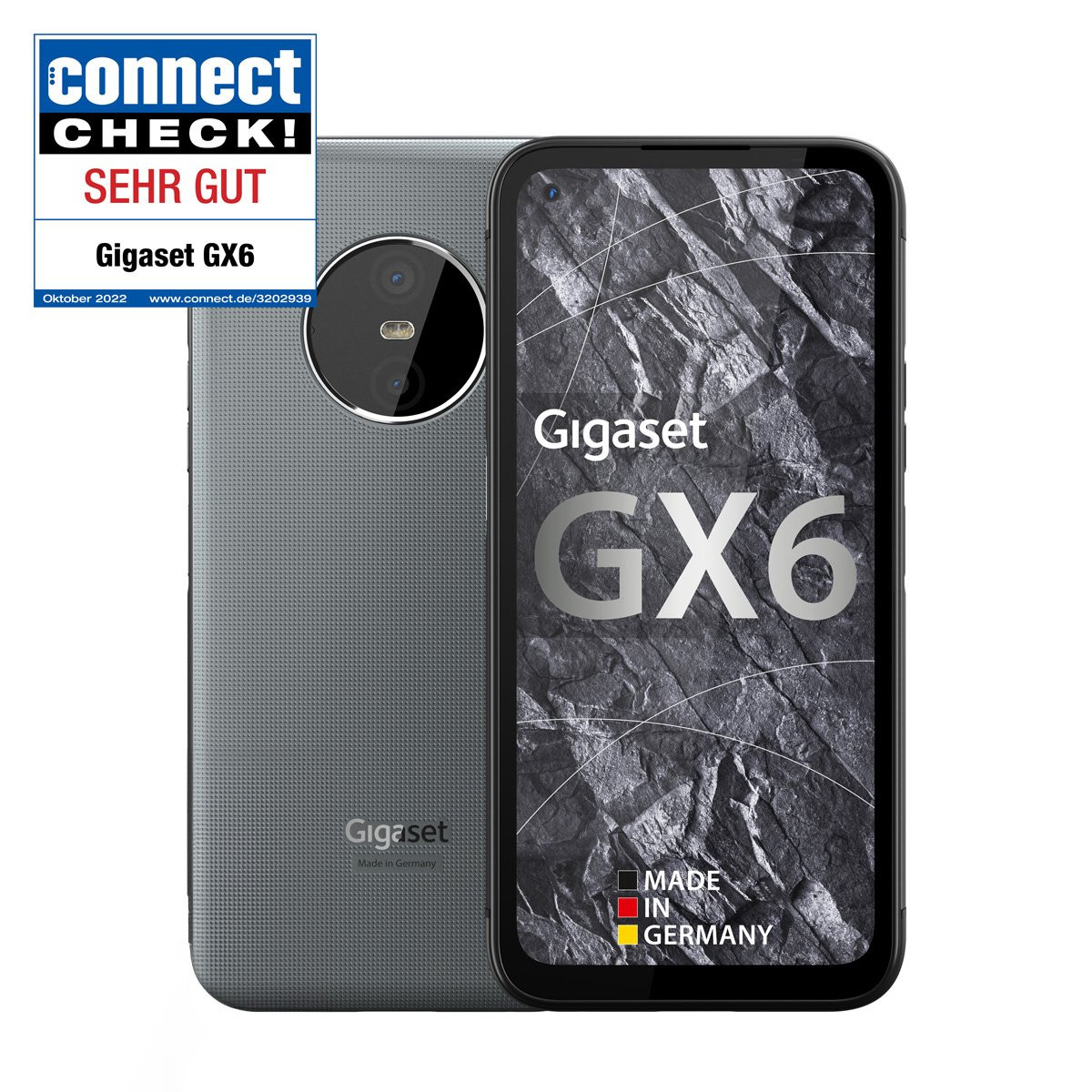 Gigaset GX6 | Outdoor-Smartphone | Made in Germany