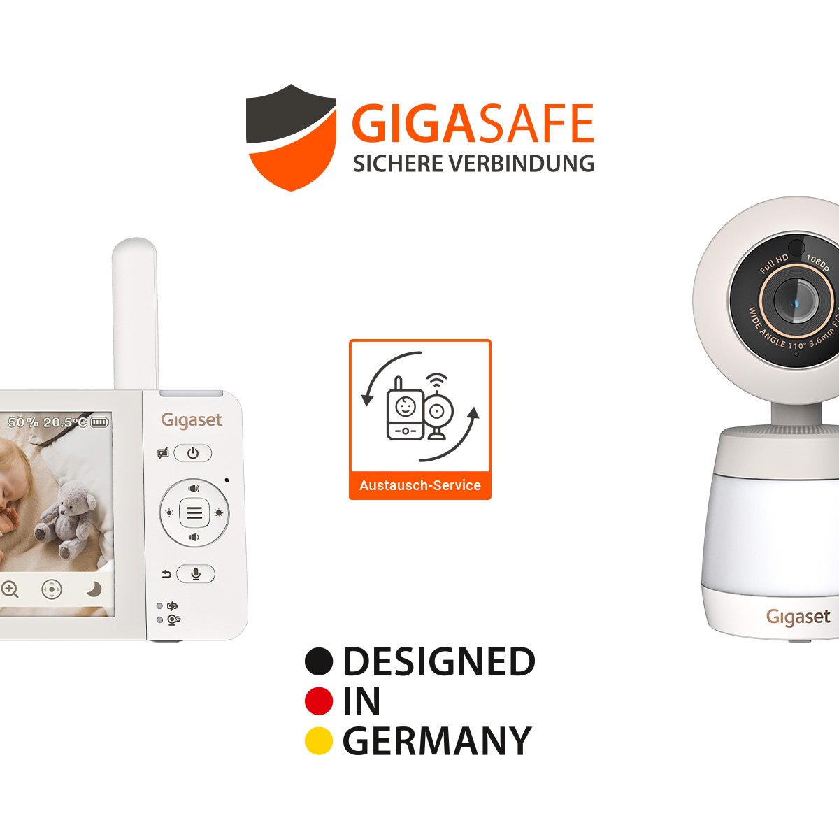 Gigaset BABY 700 Connected | WLAN Babyphone mit App