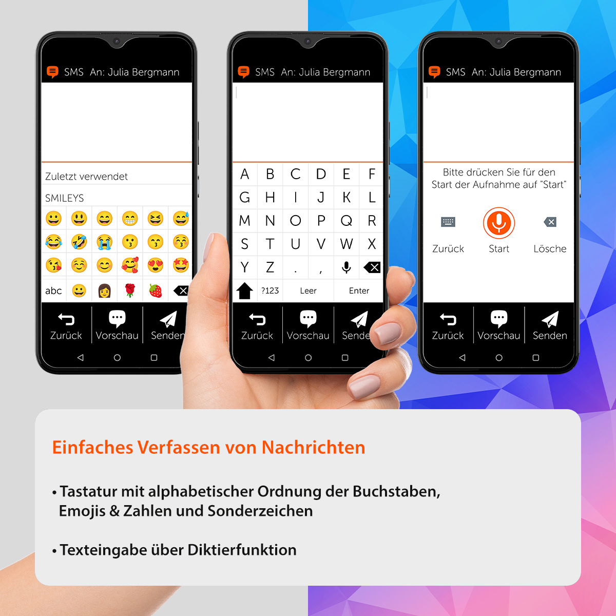 Das Senioren-Smartphone Gigaset GS5 senior online kaufen | Gigaset