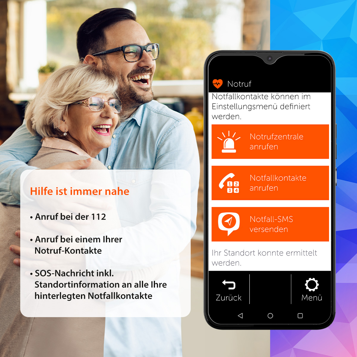 Das Senioren-Smartphone Gigaset GS5 senior online kaufen | Gigaset