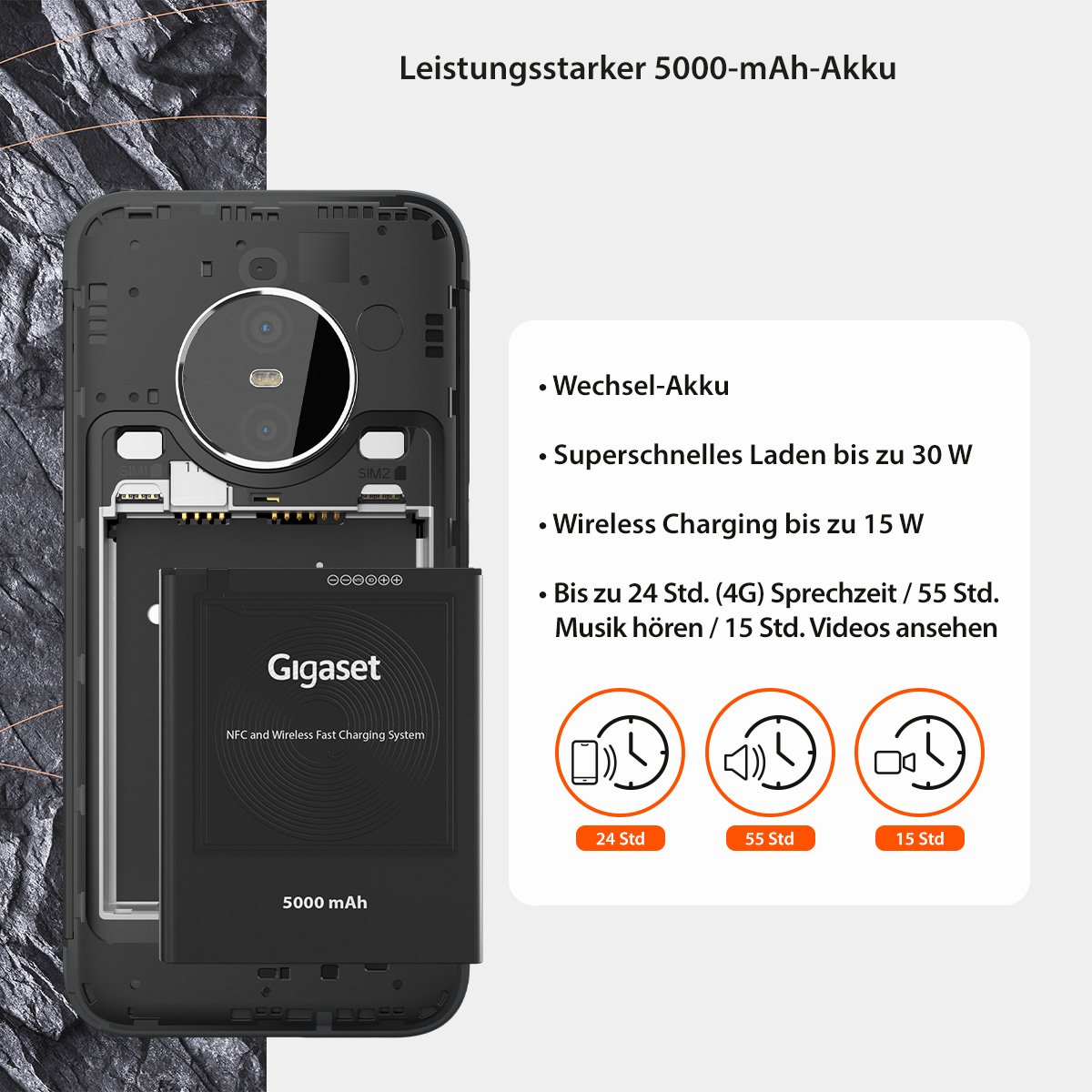 Gigaset GX6 PRO: Das robuste 5G-Smartphone