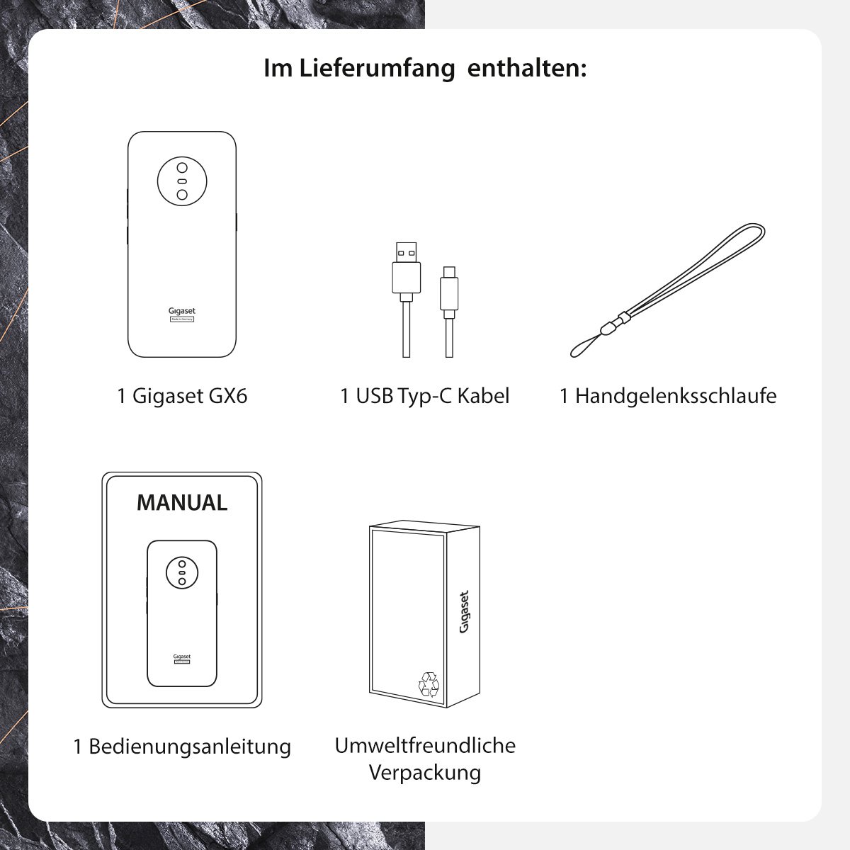 Gigaset GX6 PRO: Das robuste 5G-Smartphone