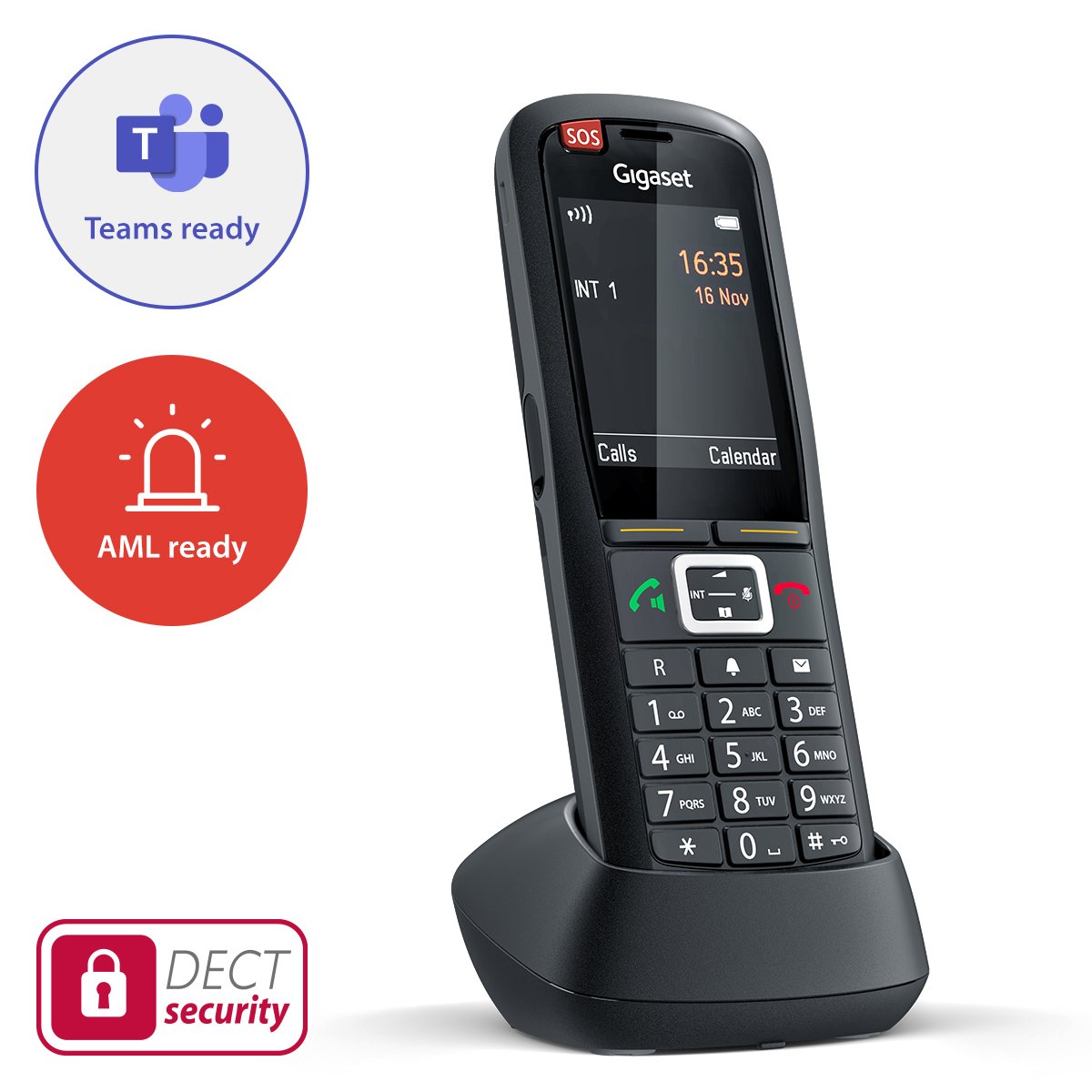 Gigaset R700H protect PRO: The robust business phone that protects your ...
